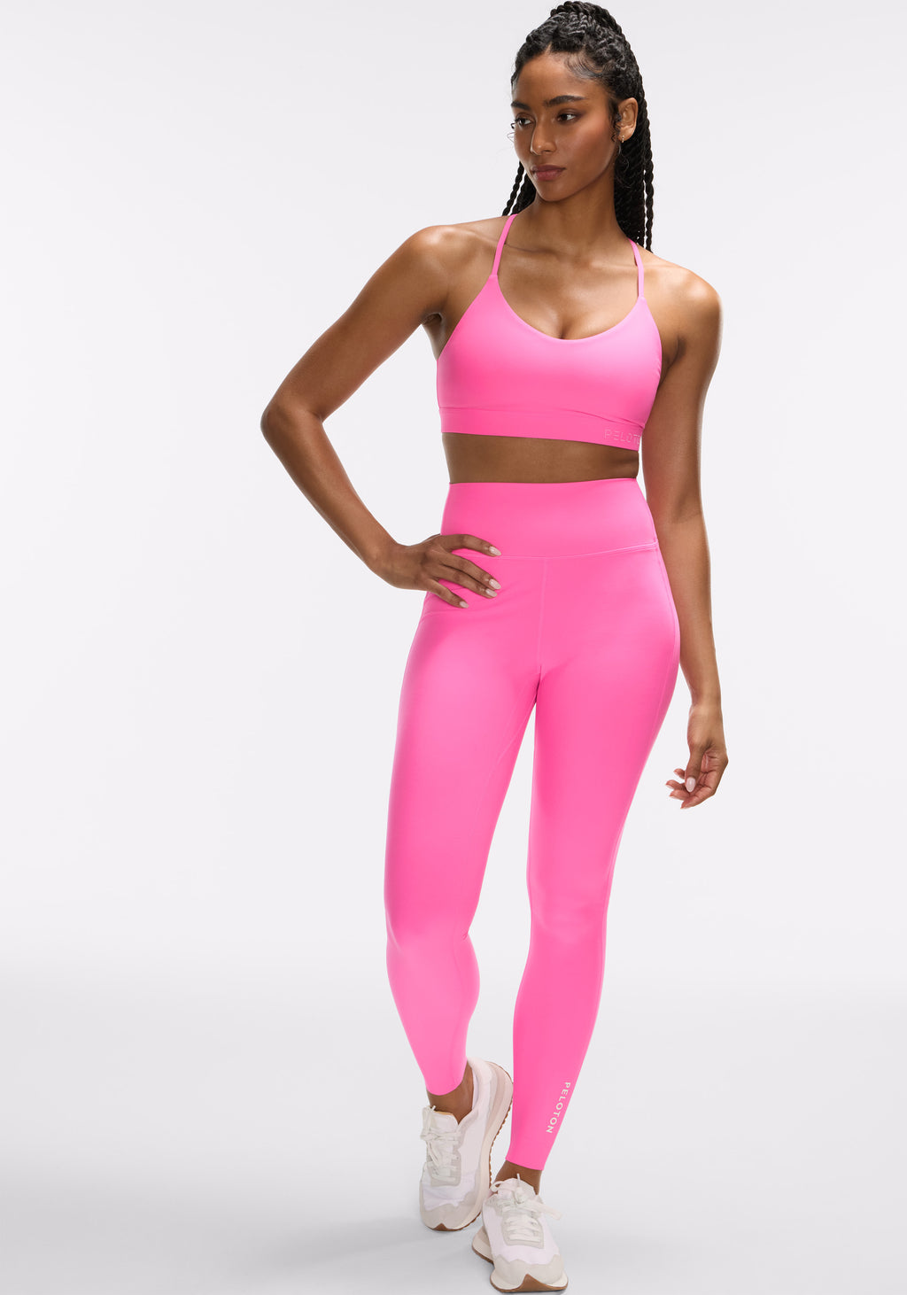 Hot Pink Cadent Set – Peloton Apparel US