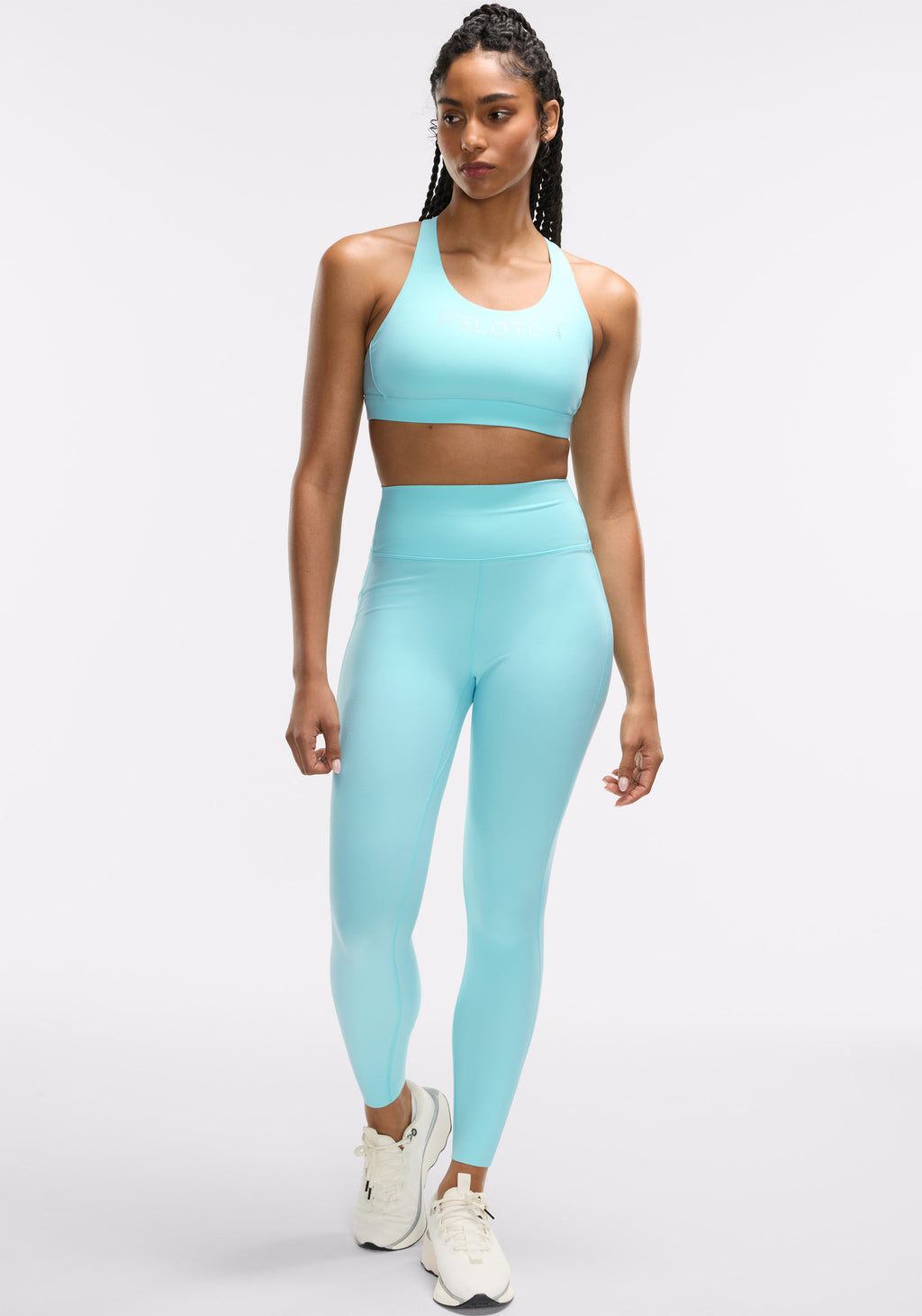 Bright Aqua Cadent Set – Peloton Apparel US