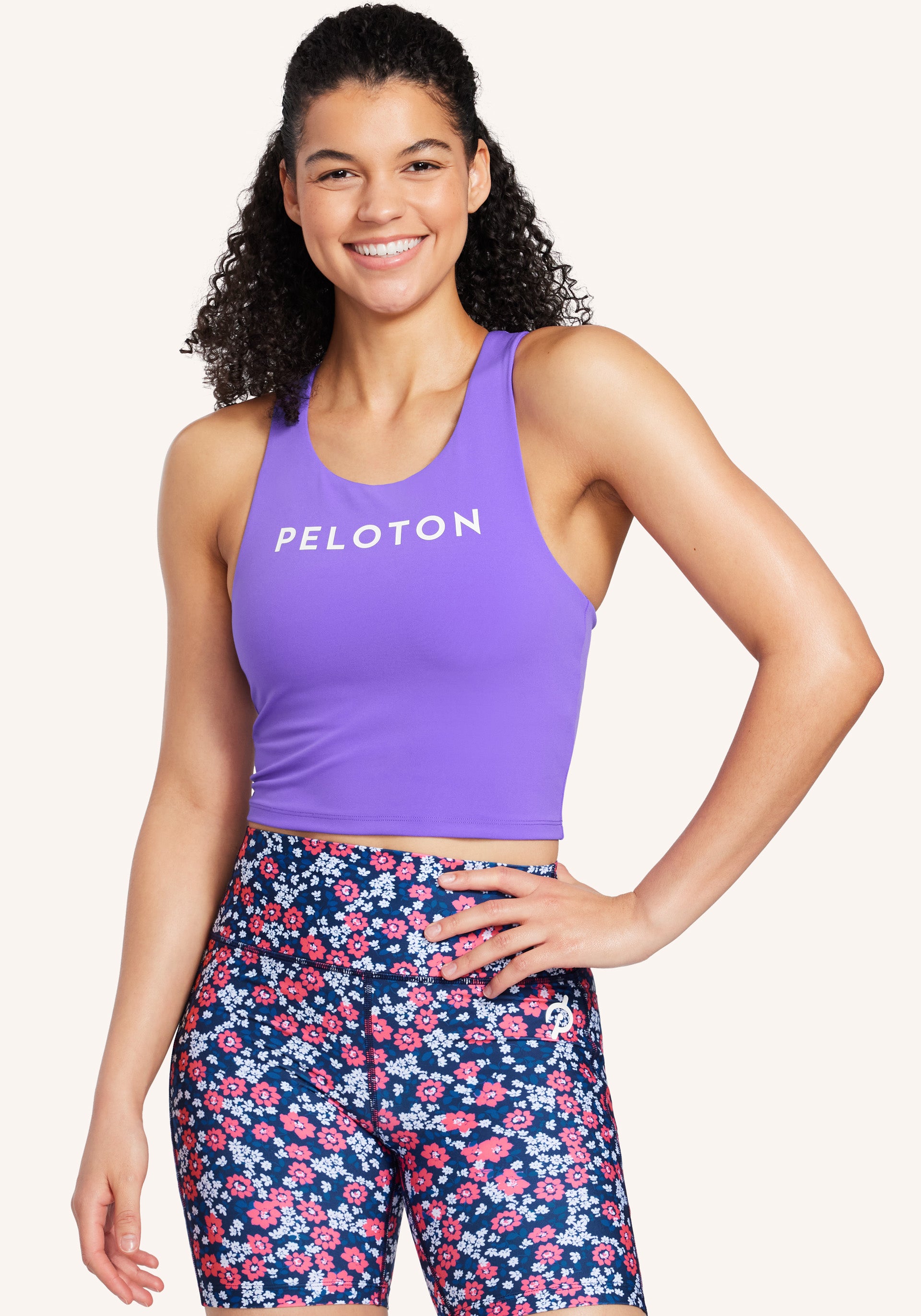 Cadent Twist Back Crop Tank – Peloton Apparel US