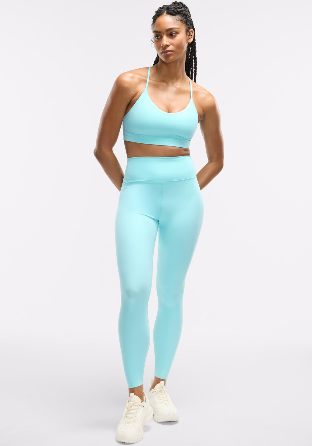 Bright Aqua Cadent Set – Peloton Apparel US
