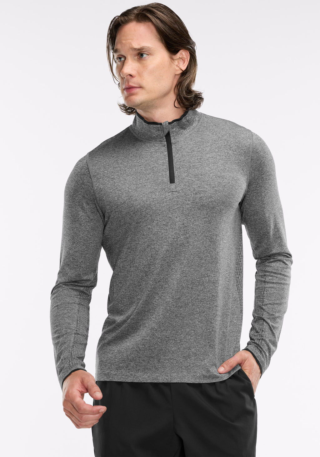 Seamless Melange ¼ Zip – Peloton Apparel US