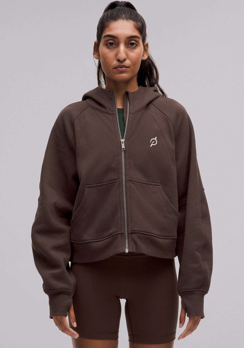Scuba Oversized Full-Zip Hoodie – Peloton Apparel US