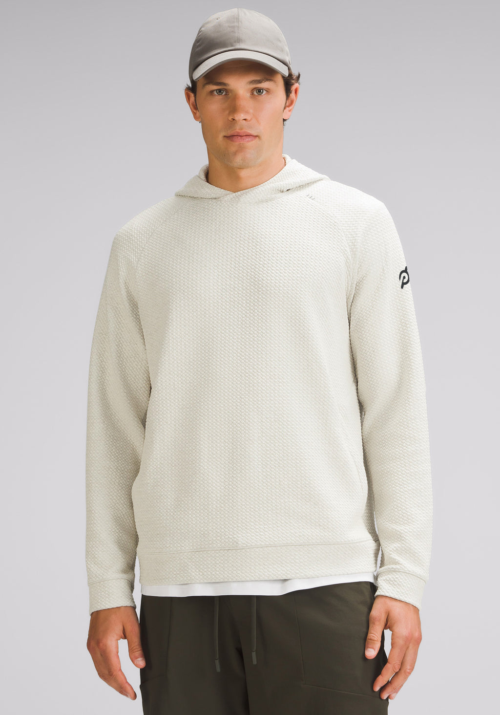 Textured Double-Knit Cotton Hoodie – Peloton Apparel US